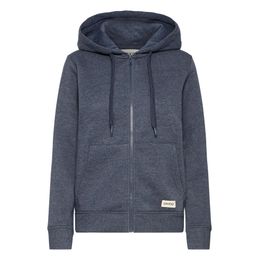 oxmo Kapuzensweatjacke ' OXKAREN ' Damen Gr&ouml;&szlig;e M nachtblau