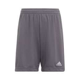 adidas Performance Sportshorts 'Entrada 22' Jungen Größe 152 dunkelgrau / weiß