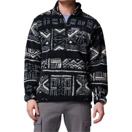 Columbia Rugged Ridge High Pile Herren Fleecepullover schwarz M - Herrenshirts, -hemden & -pullover