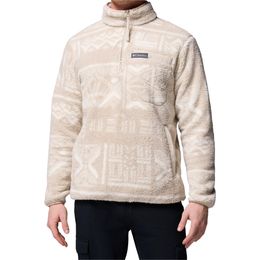 Columbia Rugged Ridge High Pile Herren Fleecepullover beige XXL - Herrenshirts, -hemden & -pullover