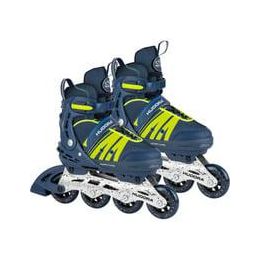 Hudora Inline Skates Comfort Gr. 35-40, Inline-Skates blau/gelb