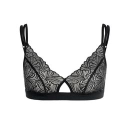 erlich textil Bralette Damen Gr&ouml;&szlig;e 70 schwarz Winterschuhe