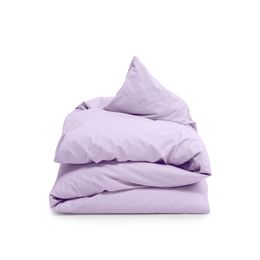erlich textil Bettdeckenbezug 'Finn' Herren Gr&ouml;&szlig;e 140X200 flieder