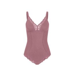 erlich textil Body 'Eleonora' Damen Gr&ouml;&szlig;e L/XL mauve