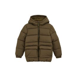WE Fashion &Uuml;bergangsjacke Jungen Gr&ouml;&szlig;e 134/140 gr&uuml;n / khaki