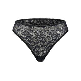 erlich textil Slip 'Iconic Lace' Damen Gr&ouml;&szlig;e XS schwarzmeliert Winterschuhe