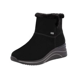 Sneaker Remonte "Remonte Sneaker Veloursleder", Damen, Gr. 38, schwarz, Veloursleder, Schuhe Sneaker