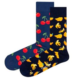 Happy Socks Classic Crew 2-Pack Unisex Socken