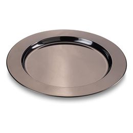 ECHTWERK Platzteller Set 2tlg Edelstahl - schwarz