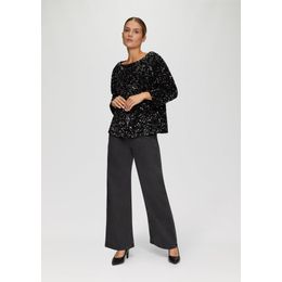s.Oliver BLACK LABEL Bluse Damen Gr&ouml;&szlig;e S schwarz