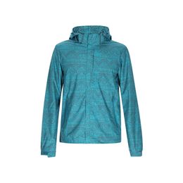 Mo Athlsr &Uuml;bergangsjacke Herren Gr&ouml;&szlig;e XXL cyanblau / rauchgrau