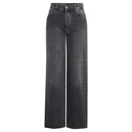 Gina Damen Straight-Jeans mit weitem Bein