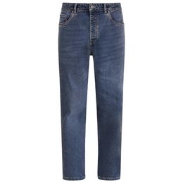 VanVaan Herren Loose-Jeans mit Knopfleiste