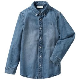Topolino Jungen Jeanshemd mit Button-down-Kragen