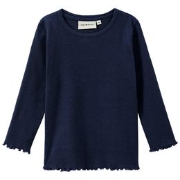 Topolino M&auml;dchen Langarmshirt in Rippstruktur