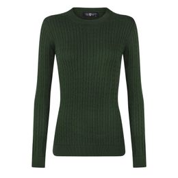 Jimmy Sanders Pullover Damen Gr&ouml;&szlig;e S dunkelgr&uuml;n