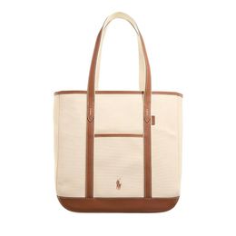Polo Ralph Lauren Shopper & Totes - Md Shp Tte-Tote-Medium - Gr. unisize - in Beige - f&uuml;r Damen
