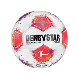 Derbystar Bundesliga Brillant TT v25 Trainingsball Weiß, Größe 5 - 11teamsports