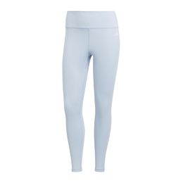 Adidas 3-Stripes 7/8 Leggings Training Damen Blau, Größe L, Damen, Laufbekleidung - 11teamsports
