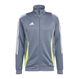 Adidas Tiro 24 Trainingsjacke Grau Gelb, Größe S, Herren, Bekleidung - 11teamsports