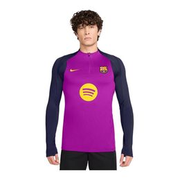 Nike FC Barcelona Drill Top Sweatshirt Lila F597, Größe 2XL, Herren, Fan Artikel - 11teamsports