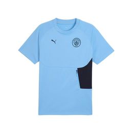 Puma Manchester City Pumatech Pocket T-Shirt Blau F06, Größe S, Herren, Fan Artikel - 11teamsports
