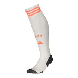 Adidas Fortuna Düsseldorf Strumpfstutzen Auswärts 2025/2026 Weiß, Größe M (40-42), Herren, Fan Artikel - 11teamsports