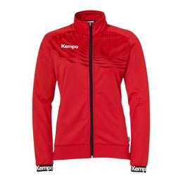 Kempa Wave 26 Poly Trainingsjacke Damen Rot F04, Größe M, Damen, Bekleidung - 11teamsports