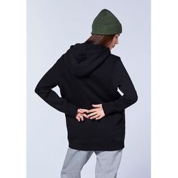 Chiemsee Hoodie in Schwarz - 50% | Größe L | Damen-sweatshirts-jacken