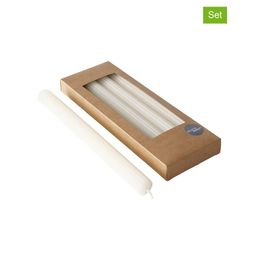 Boltze 4er-Set: Stabkerzen "Classic" in Creme - 40% | Kerzen-vasen