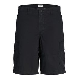 Jack & Jones Jack & Jones Cargoshorts in Schwarz - 58% | Gr&ouml;&szlig;e L | Herren-plussize