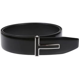 Tom Ford G&uuml;rtel - T Reversible Belt Black - Gr. 105 - in Schwarz - f&uuml;r Damen