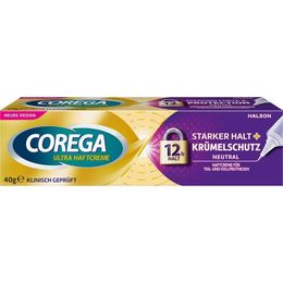 Corega ultra Haftcreme starker Halt+Kr&uuml;melschutz 40 g