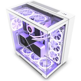 NZXT H9 Elite (ATX, Mini-ITX, mATX), PC Gehäuse, Weiss