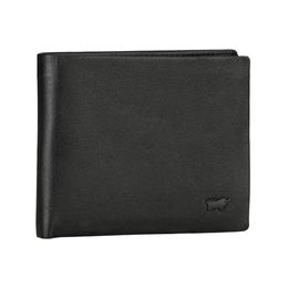 Braun Büffel Braun Büffel Geldbörse Hannes Coin Wallet 4+4Cs in Schwarz | Gr.: onesize