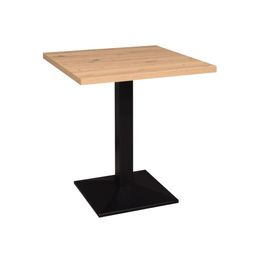 58 aufm Kessel BARTISCH Ekzuperiia 70x70x75 schwarz matt/asteiche | Gr.: onesize