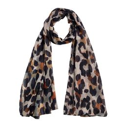 Laura Scott Modetuch in beige-schwarz | Gr.: onesize