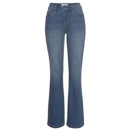 H.I.S. Bootcut-Jeans in mid blue | Gr.: W29/L32