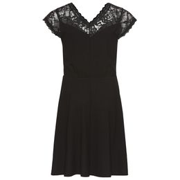 Kidsworld Jerseykleid in schwarz | Gr.: 140/146