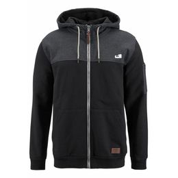OCEAN SPORTSWEAR Sweatjacke in Schwarz | Gr.: S