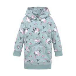 Kidsworld Sweatkleid in mint-bedruckt | Gr.: 140/146