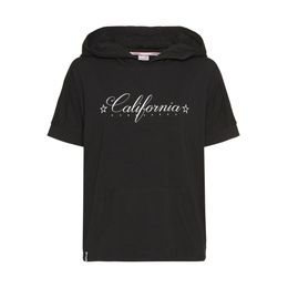 Kangaroos Kapuzenshirt in schwarz | Gr.: 36-38