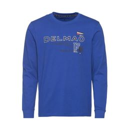 Delmao Langarmshirt in royalblau | Gr.: S