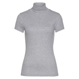 Flashlights Rollkragenshirt in grau-meliert | Gr.: 52/54