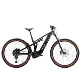 Trek Powerfly+ 4 800Wh Gen 5 | Gr. M | Aluminium E-MTB Marathon-Tour (100-120mm) Schwarz