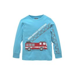Kidsworld Langarmshirt in türkis | Gr.: 104/110