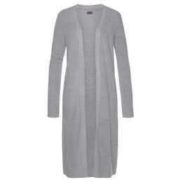 Laura Scott Longstrickjacke in grau | Gr.: 36-38