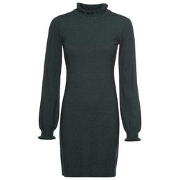 Laura Scott Strickkleid in petrol-melange | Gr.: 38