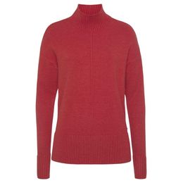 Laura Scott Stehkragenpullover in rot-orange | Gr.: 34
