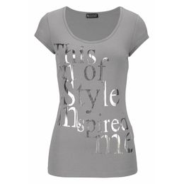 Laura Scott T-Shirt in grau | Gr.: 38